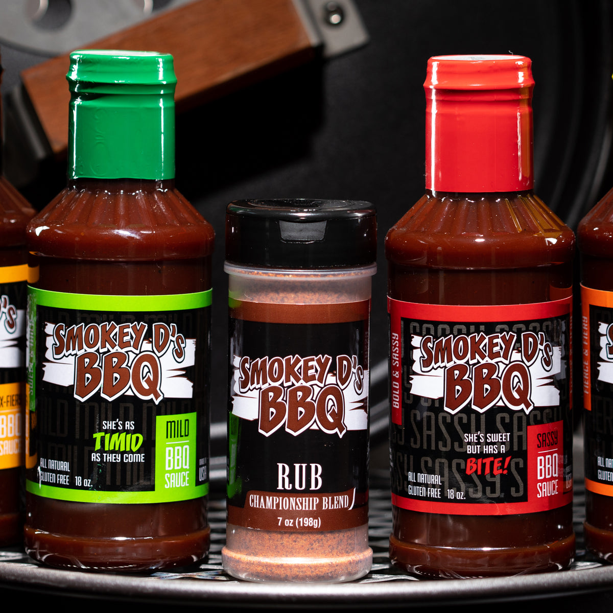 Sauces and Rub – Smokey D's BBQ